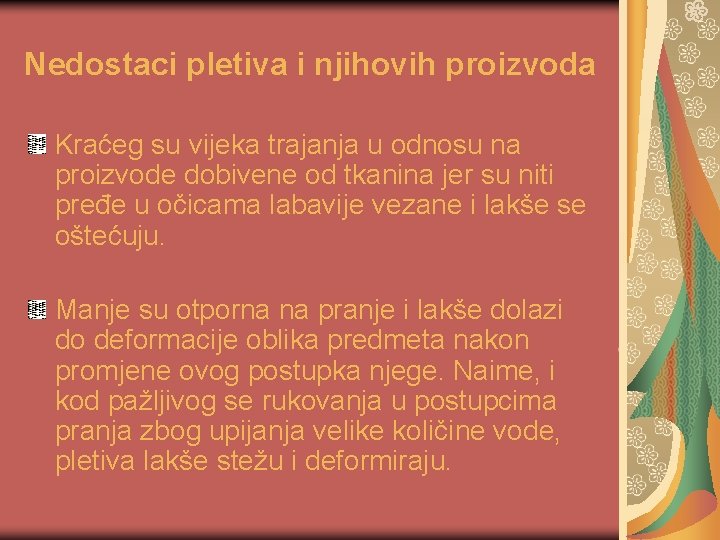 Vrste pletene robe s obzirom na nain dobivanja