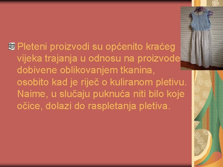 Vrste pletene robe s obzirom na nain dobivanja