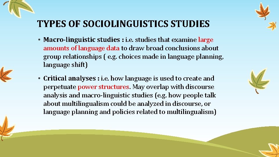 SOCIOLINGUISTICS Anisa Larassati M Ling Lecture 1 Introduction