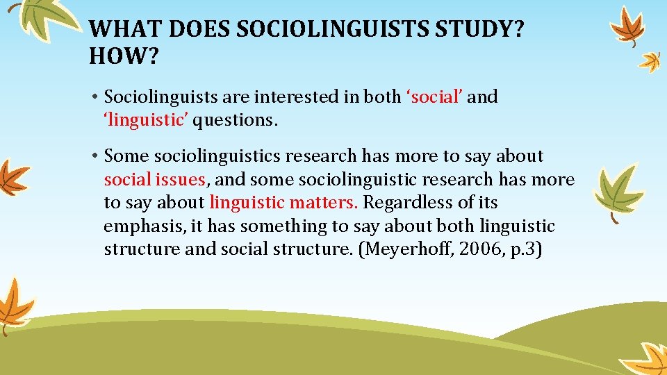 SOCIOLINGUISTICS Anisa Larassati M Ling Lecture 1 Introduction
