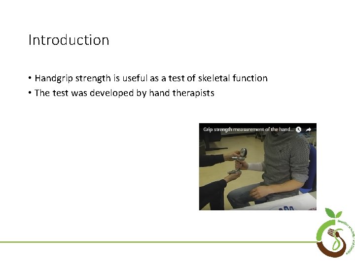 Nutrition Focused Physical Exam Identifying Malnutrition The application