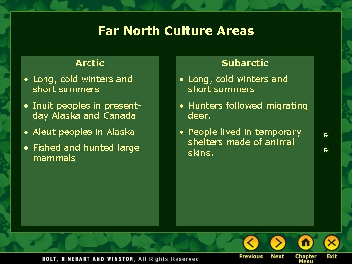 Chapter 1 Early Exploration and Settlement Section Notes