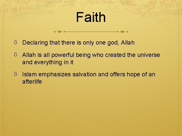 Chapter 9 Islam and the Arab Empire Do