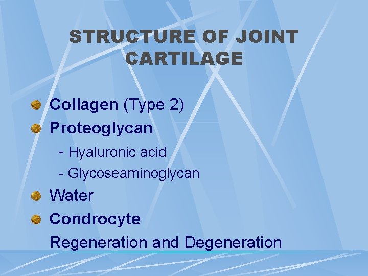 OSTEOARTHRITIS DEGENERATIVE JOINT DISEASE DEFINITION Osteoarthritis OA is