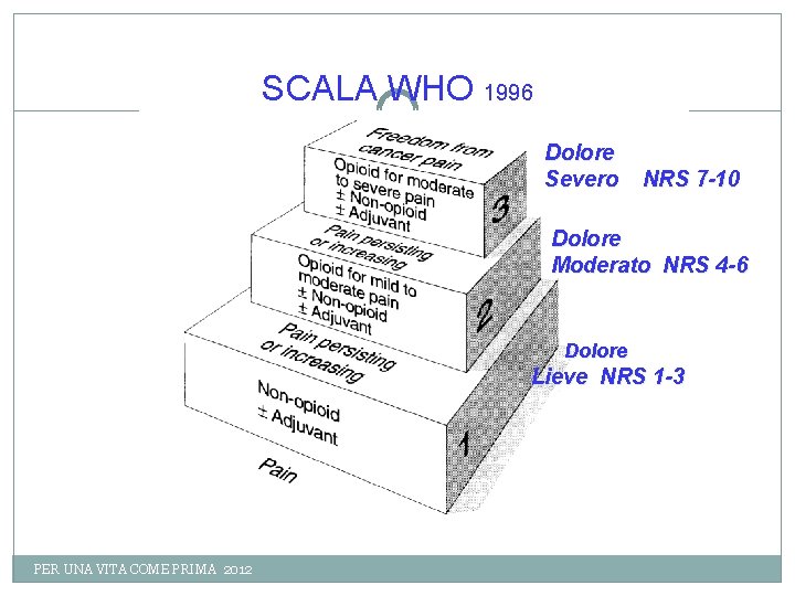 Terapia del dolore oncologico nei giovani variabilit individuali