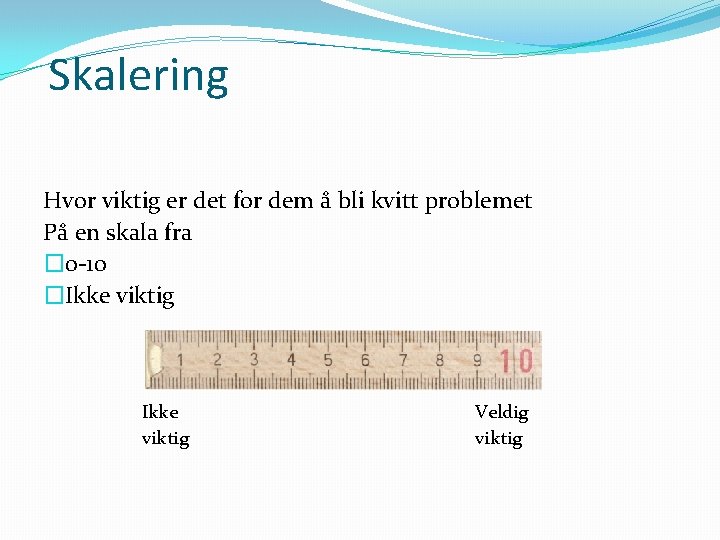 Samtale rundt bruken av MI til barn ved