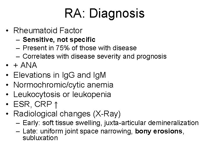 Rheumatology Review SLE Multisystem inflammatory autoimmune disorder ...