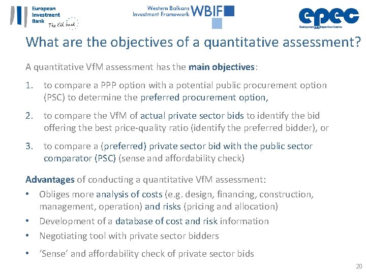 A Guide to the Qualitative and Quantitative Assessment