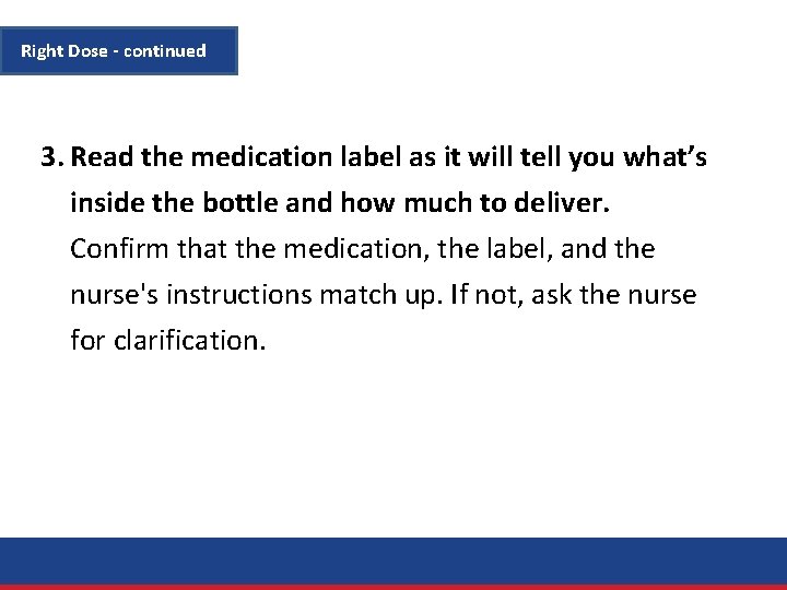 Administration of Medication by Delegation Role and Responsibility