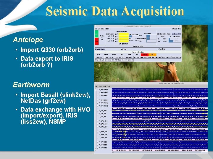 Seismic Monitoring in Hawaii Kanoa Koyanagi NOAA Pacific