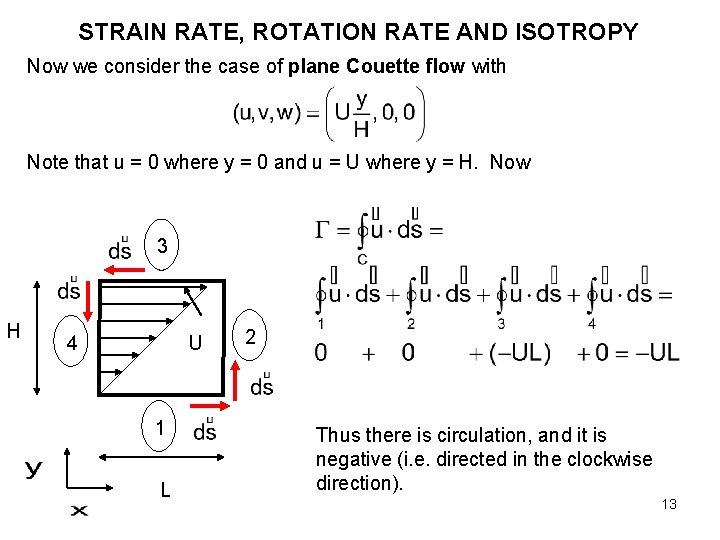 STRAIN RATE ROTATION RATE AND ISOTROPY In the