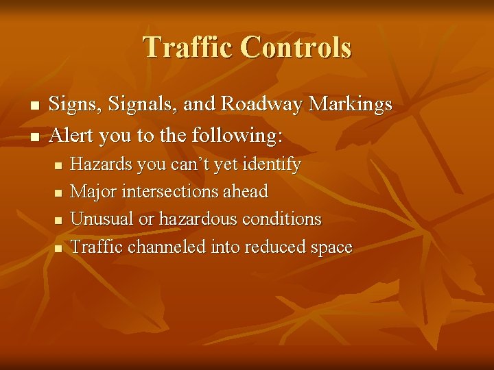 Chapter 15 Driving in Rural Areas What is