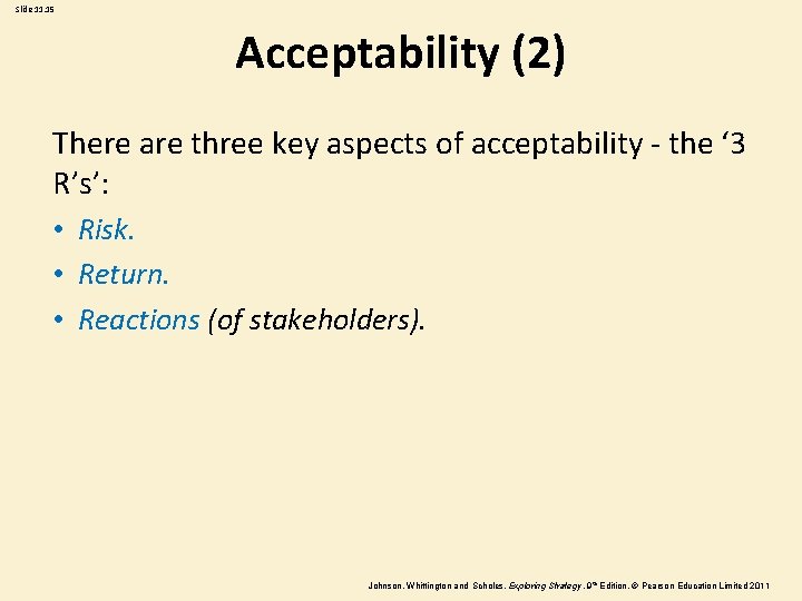 Slide 11 1 Part III Strategy in Action