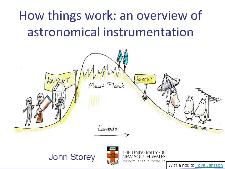 How things work an overview of astronomical instrumentation