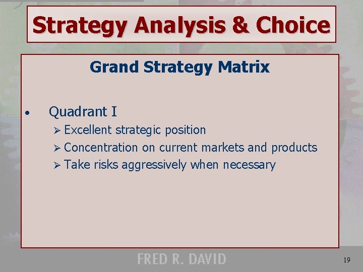 Four Types of Strategies Threats Opportunities Weaknesses Strengths