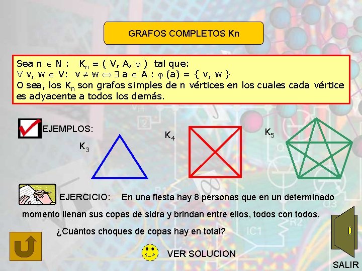 INTRODUCCION GRAFOS DIGRAFOS RBOLES SALIR TEORIA DE GRAFOS