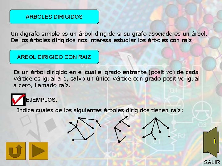 INTRODUCCION GRAFOS DIGRAFOS RBOLES SALIR TEORIA DE GRAFOS