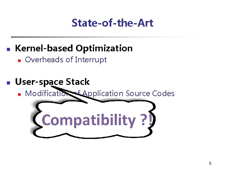 LOS A High Performance and Compatible Userlevel Network