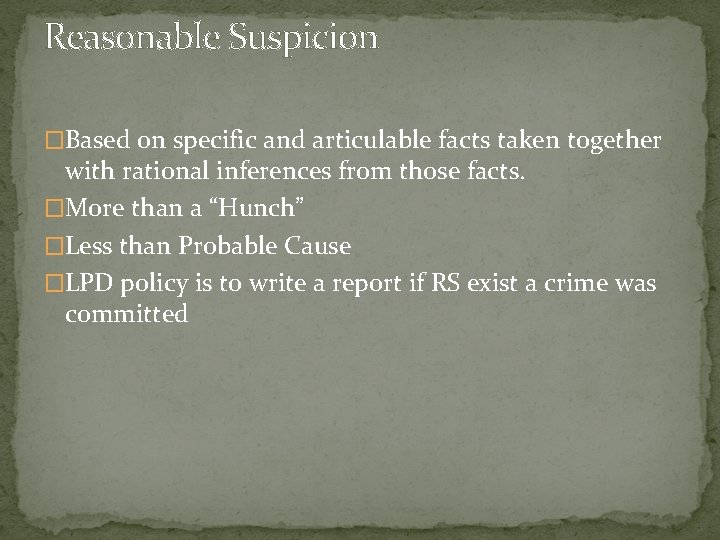 Law Enforcement Response to Domestic Violence Detective Mark