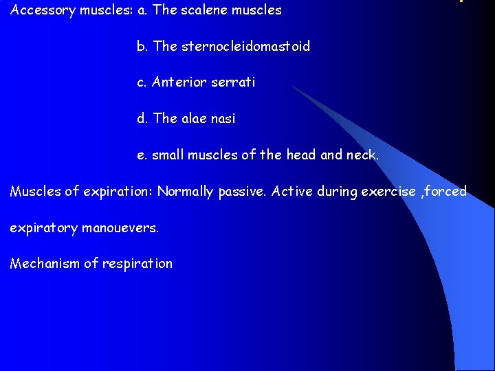 MECHANICS OF BREATHING Dr M Kannan MD DA