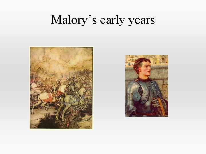 Biography of Sir Thomas Malory of Newbold Revel