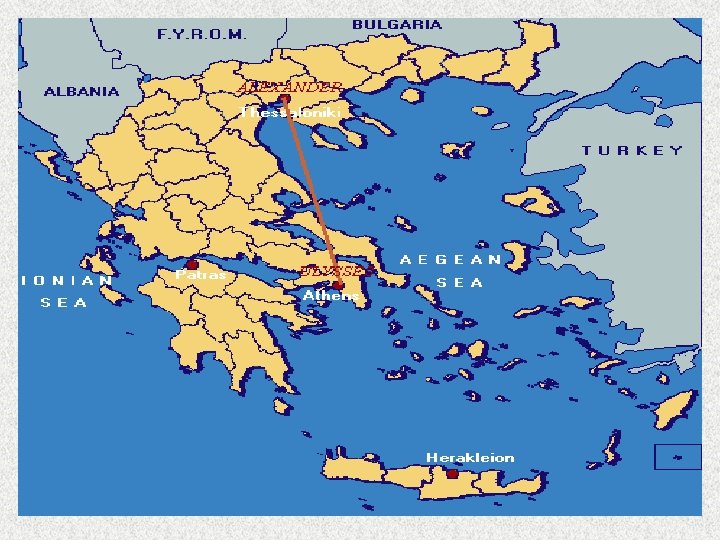 isthmus A small strip of land with water