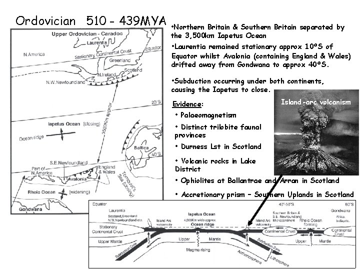 3 Caledonian Orogenesis 4 Alpine Orogeny 3 North