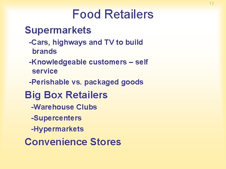 Chapter 2 Types of Retailers Mc GrawHillIrwin Retailing