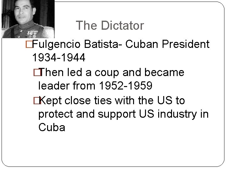 The Cuban Revolution and the Cuban Missile Crisis