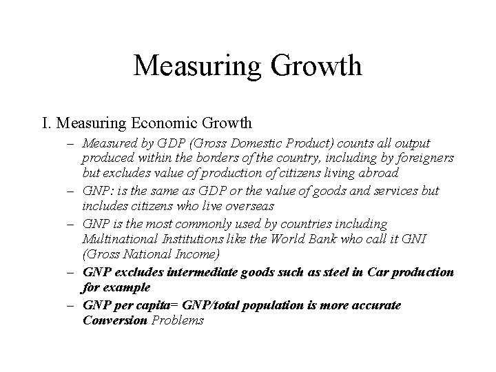 Norton Media Library Chapter 2 Measuring Economic Growth