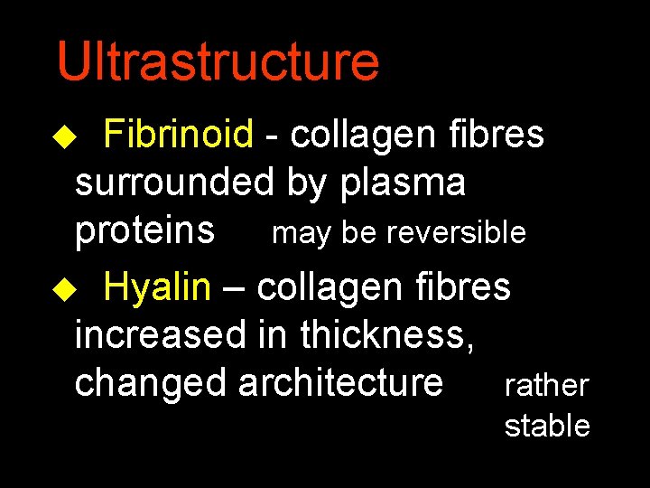 General Pathology Amyloidosis Fibrinoid Hyalin Jaroslava Dukov Inst