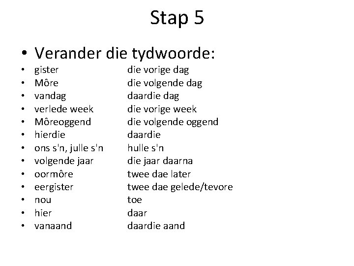 Direk en Indirekte Rede E Cronje Horskool Kampsbaai