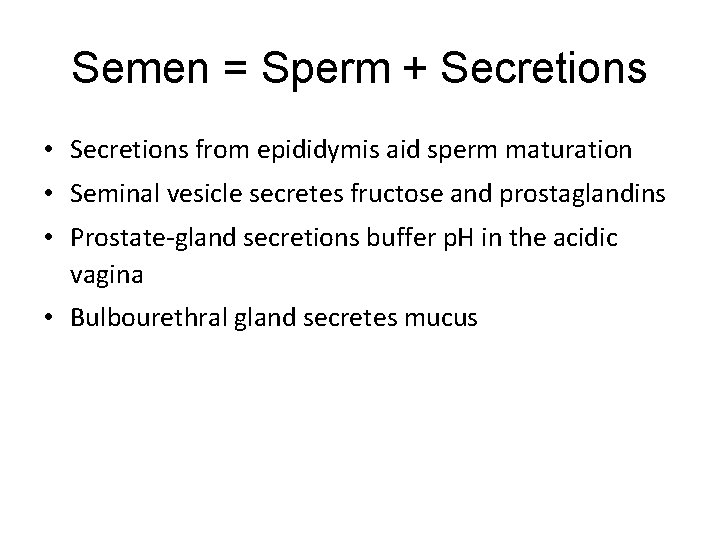 Chapter 44 Reproduction Female Reproductive Organs ovary oviduct