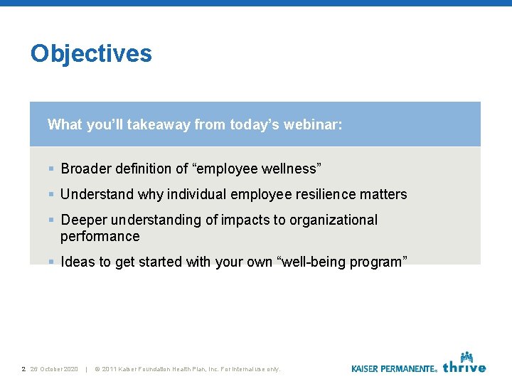 WellBeing at Work Really Working towards total worker