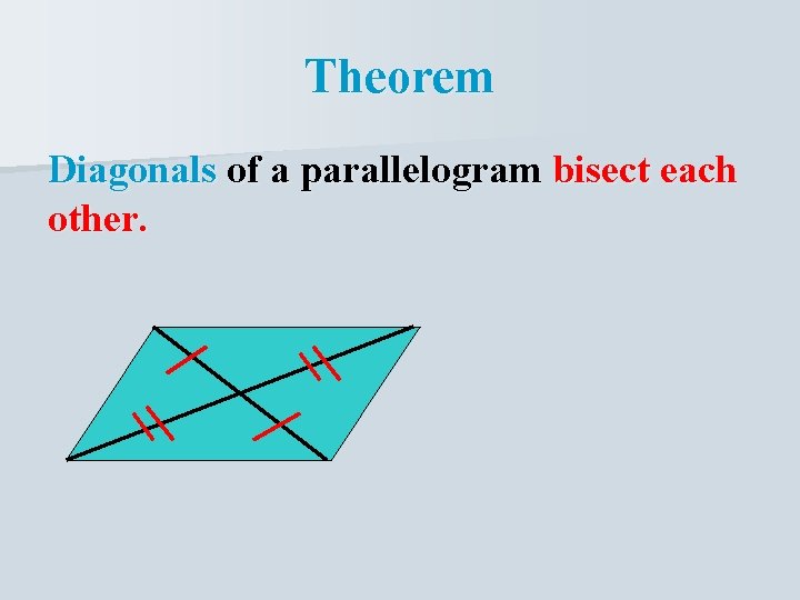 Geometry 5 1 Properties of Parallelograms Defn of