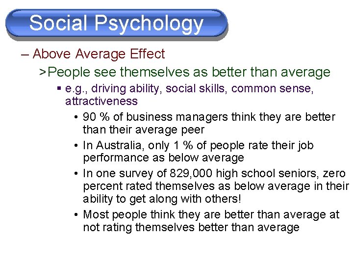 Psychology 100 12 Chapter 12 Personality I Outline