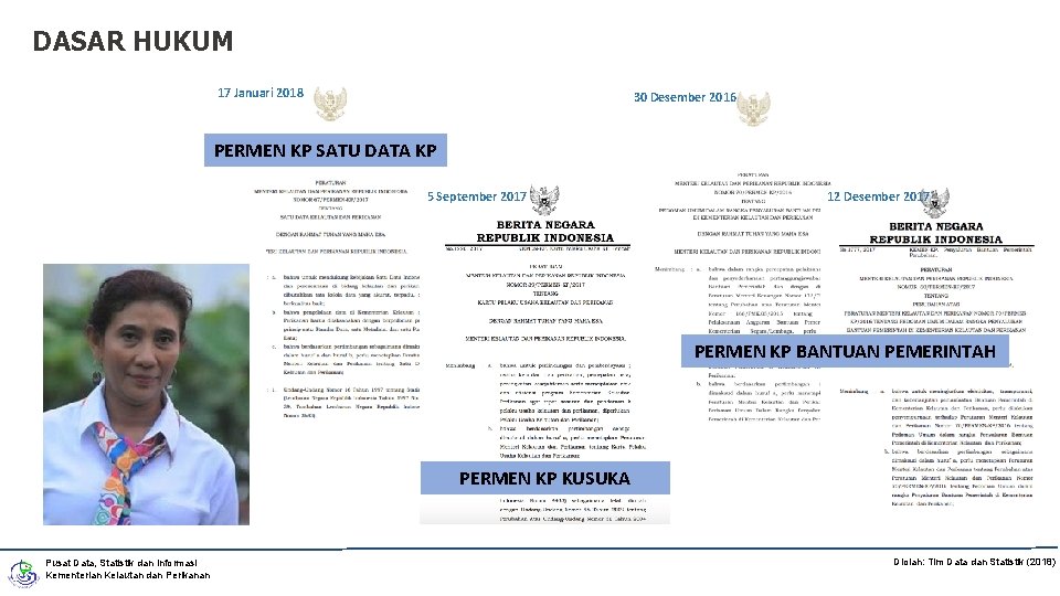 PERKEMBANGAN SATU DATA DAN PERAN DINAS DALAM MENDUKUNG