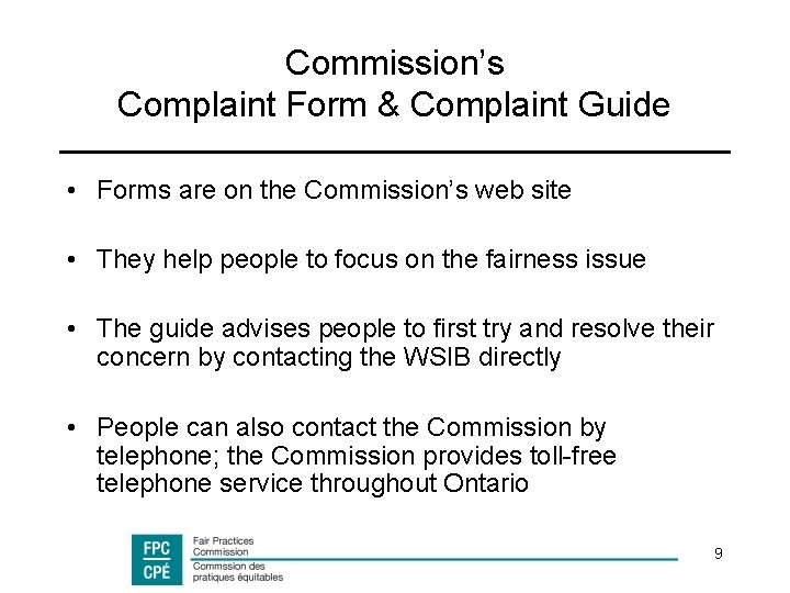 GAEP Study Tour An Overview of the Ombudsman