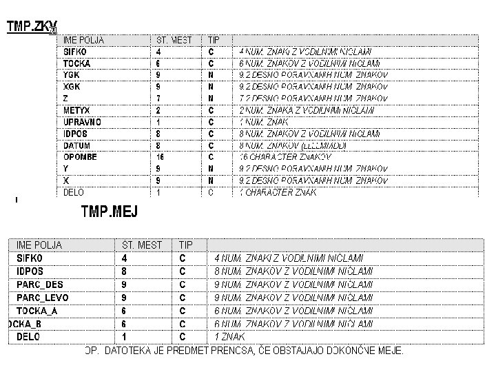 Vpis v kataster stavb 2007 MF Skica katastrskega