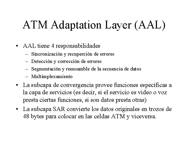 Switches ATM Conceptos Conmutacin de celdas ATM Red