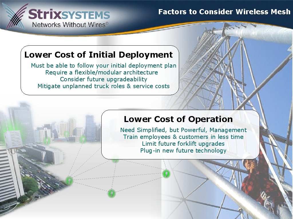 Strix Systems Competitive Review of Firetide Firetide Overview