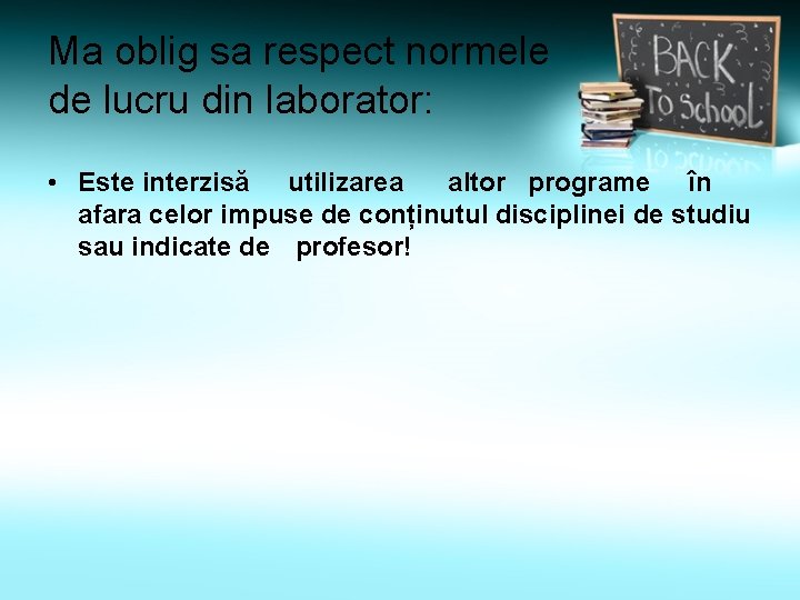Norme de securitatea muncii in laboratorul de informatica
