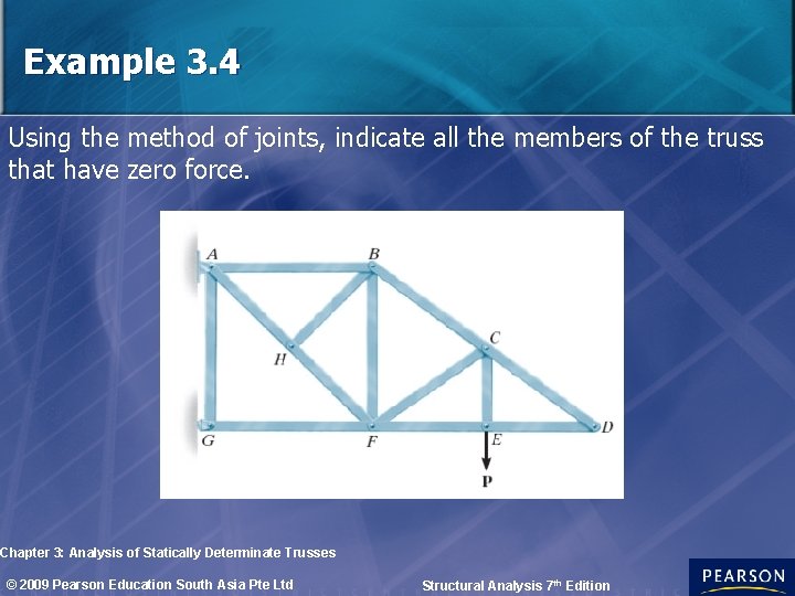Chapter 3 Analysis of Statically Determinate Trusses Structural