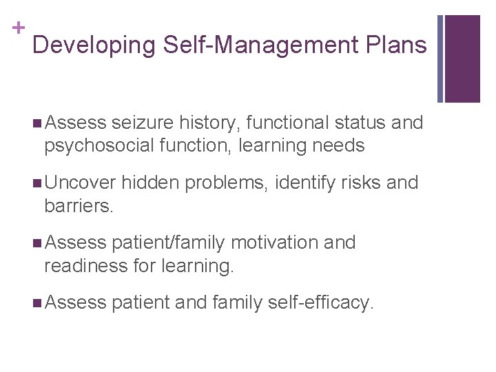 Module Four PatientFamily Education and SelfManagement At the