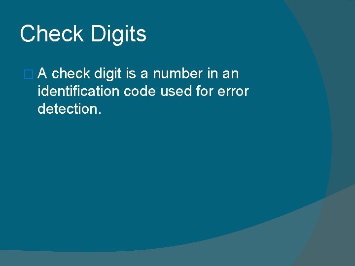 Rebecca Jacobs IDENTIFICATION NUMBERS Warm UP What is