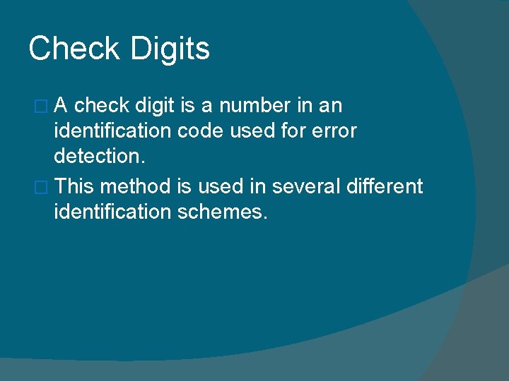 Rebecca Jacobs IDENTIFICATION NUMBERS Warm UP What is