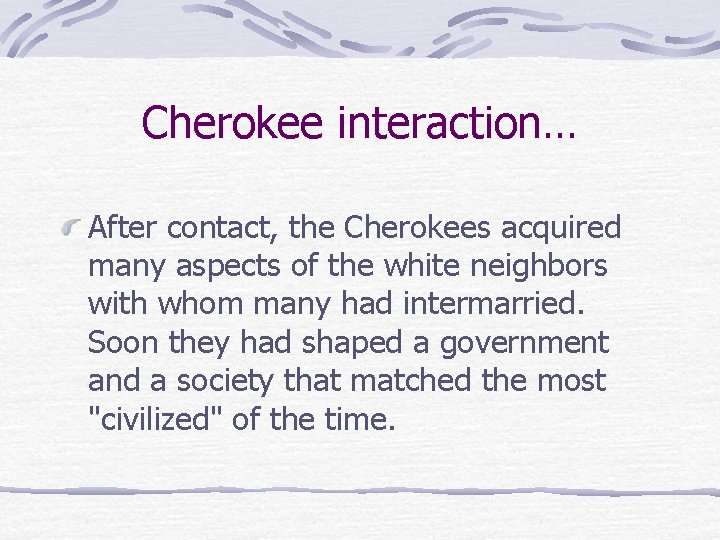Trail of Tears Grade 5 Social Studies Online