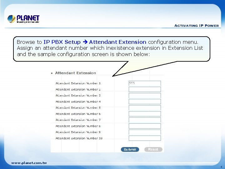 Internet Telephony PBX System IPX300 Series PBX with