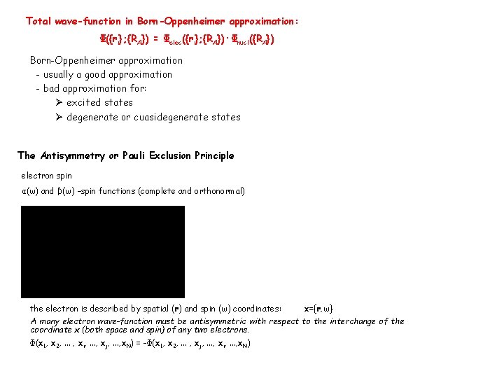 Atomic units The atomic units have been chosen