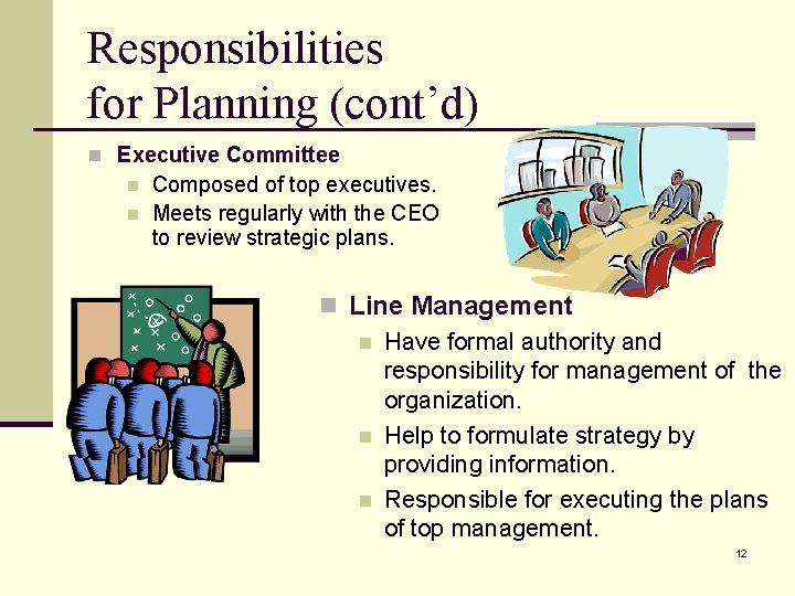 Mgmt 371 Chapter Seven Basic Elements of Planning
